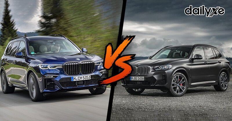 So sánh BMW X5 và BMW X3: Thông số kỹ thuật chi tiết