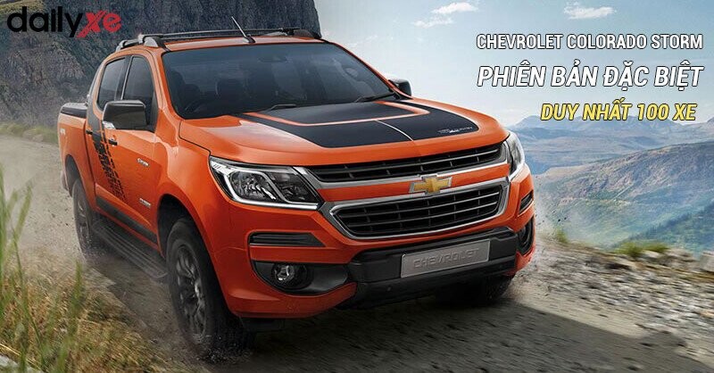 Chevrolet Colorado Storm 2024: Giá lăn bánh + Ưu đãi (Tháng 10)