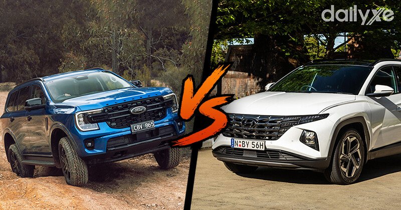 So sánh Ford Everest và Hyundai Tucson: Thông số kỹ thuật chi tiết