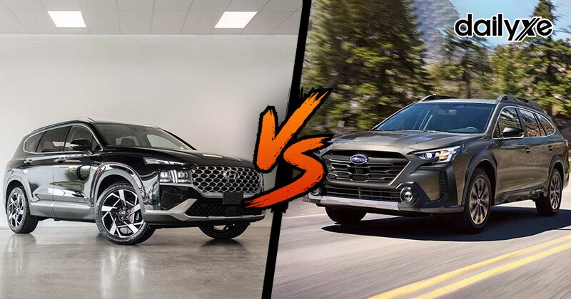 So sánh Hyundai Santa Fe và Subaru Outback: Thông số kỹ thuật chi tiết
