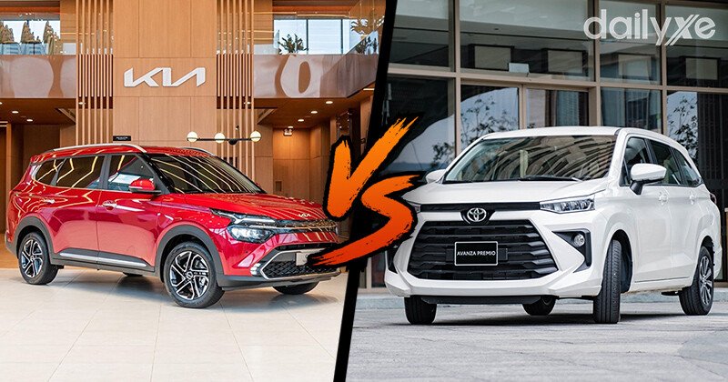 So sánh KIA Carens và Toyota Avanza Premio: Thông số kỹ thuật chi tiết