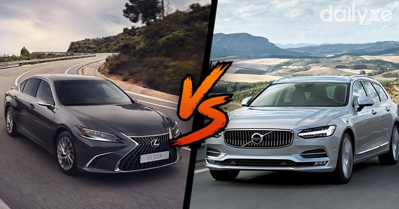 So sánh Lexus ES và Volvo S90: Thông số kỹ thuật chi tiết