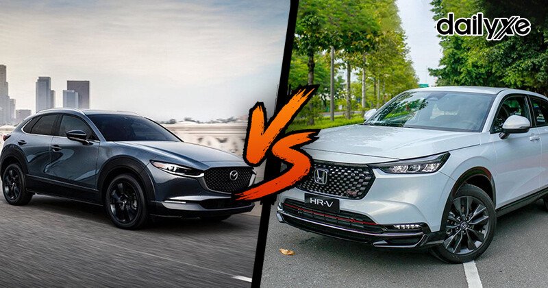 So sánh Mazda CX-30 và Honda HR-V: Thông số kỹ thuật chi tiết