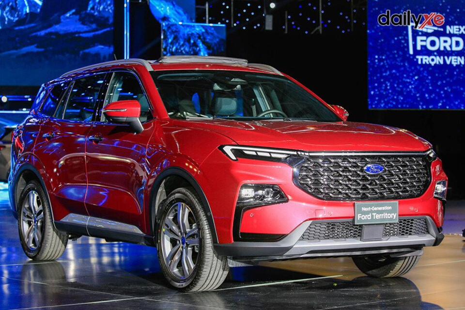 Ford Territory Titanium X 2025: Giá lăn bánh + Ưu đãi (Tháng 8)