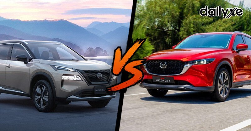 So sánh Nissan X-Trail và Mazda CX-5: Thông số kỹ thuật chi tiết